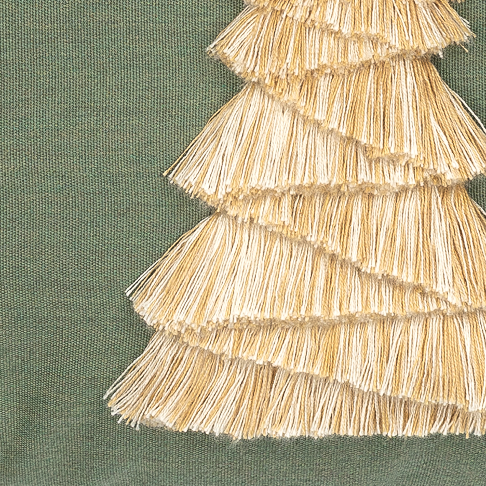 Elaine Smith 20" x 12" Fraser Fir Fern Sunbrella Outdoor Pillow ...