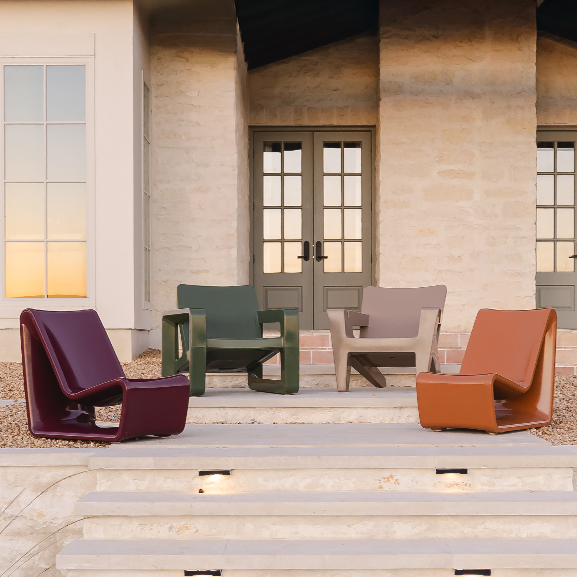 Tupelo Goods Heritage Loop Lounge Chair | AuthenTEAK