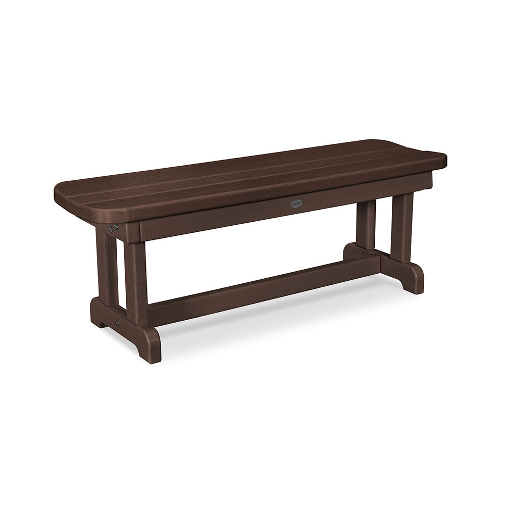 Polywood Park 48" Backless Bench | AuthenTEAK