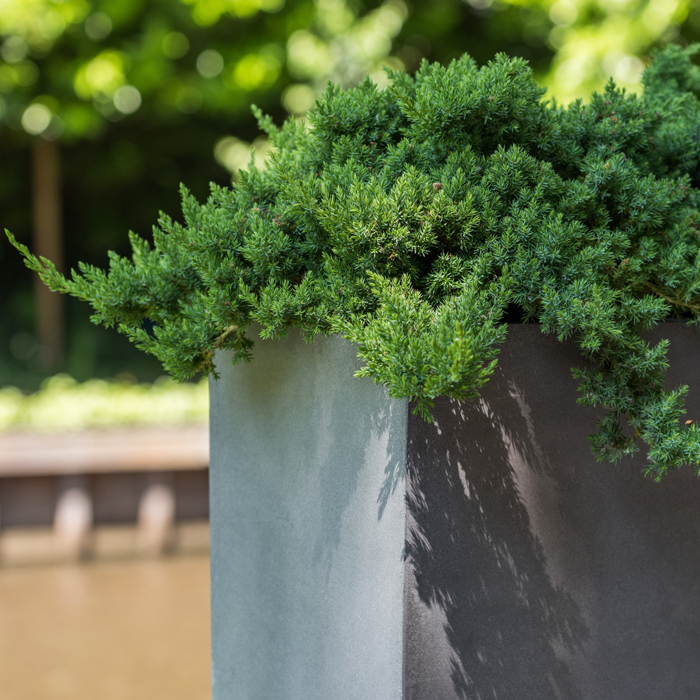 Pottery Pots Jumbo Jort Middle High 79" Rectangular Fiberstone Trough ...