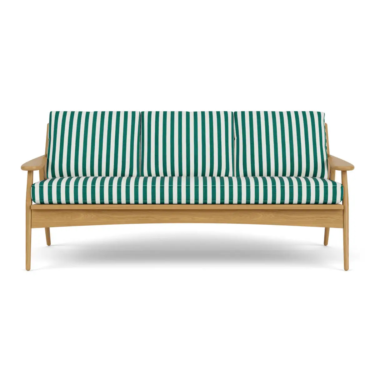 Sunbrella Mason Forest Green Indoor/Outdoor Fabric | AuthenTEAK