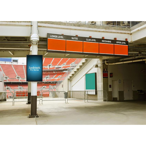 SunBriteTV Pro Series Portrait Full Sun 1080p Outdoor Digital Signage ...