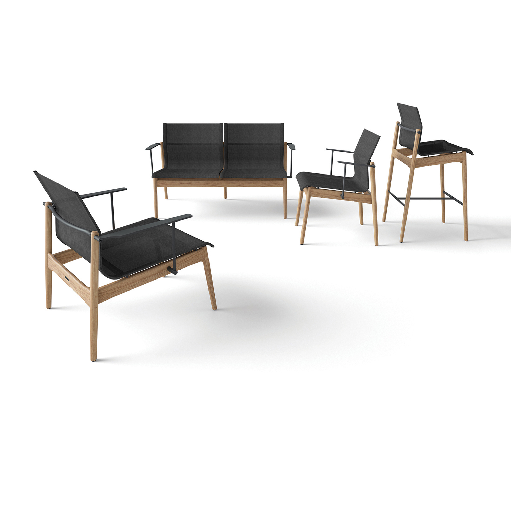 Gloster Sway Sling Bar Side Chair | AuthenTEAK
