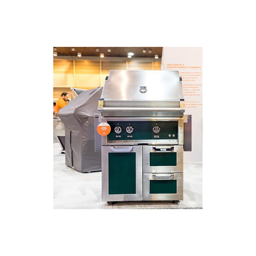 Hestan 30" Built-in Gas Grill with Rotisserie | AuthenTEAK