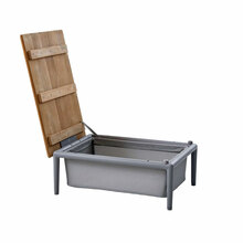 Cane-line Conic 30" Aluminum Rectangular Modular Box Table | AuthenTEAK