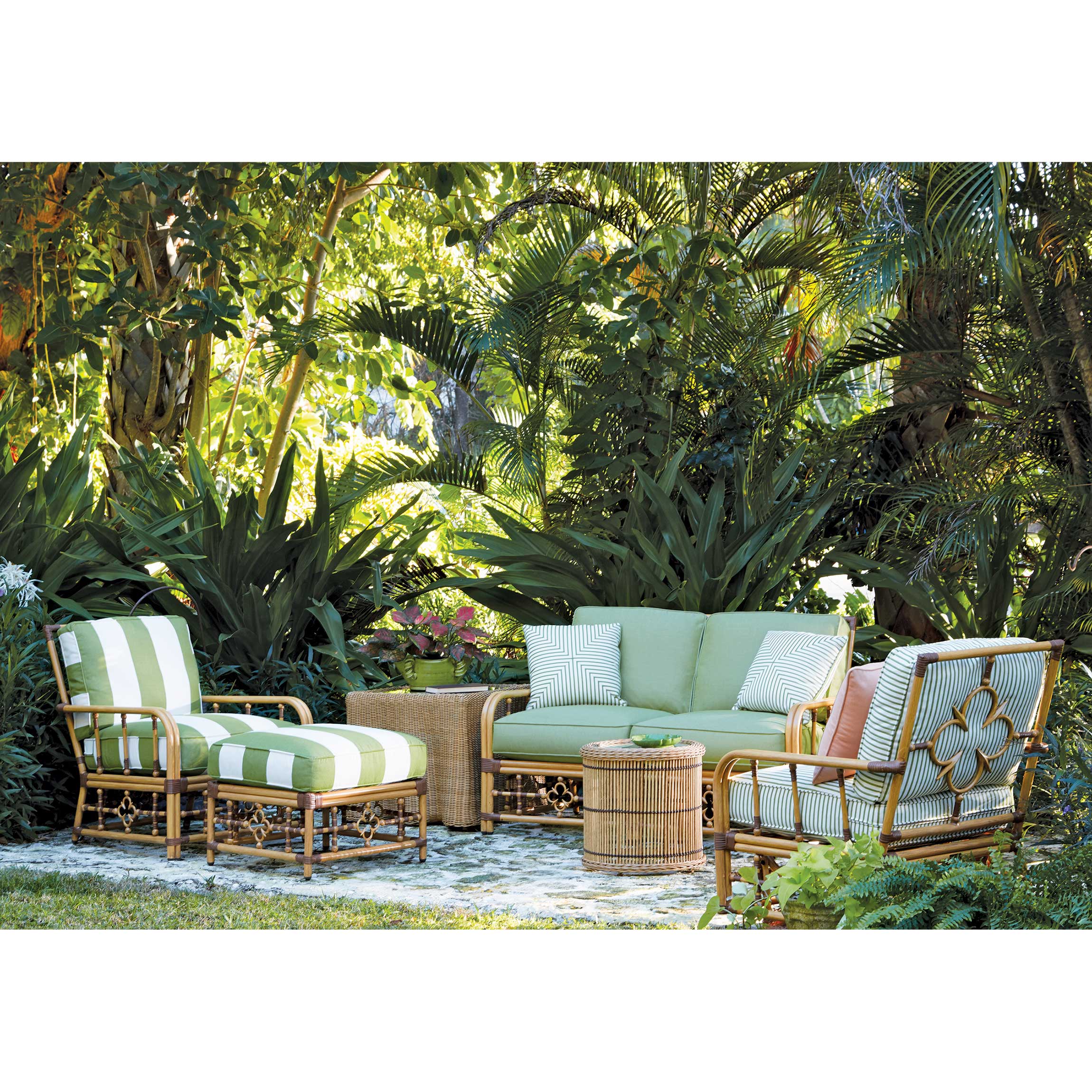 Lane Venture Mimi Aluminum Swivel Glider Lounge Chair | AuthenTEAK