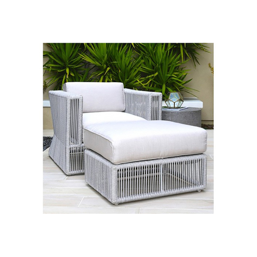 Sunset West Miami Rope Ottoman | AuthenTEAK