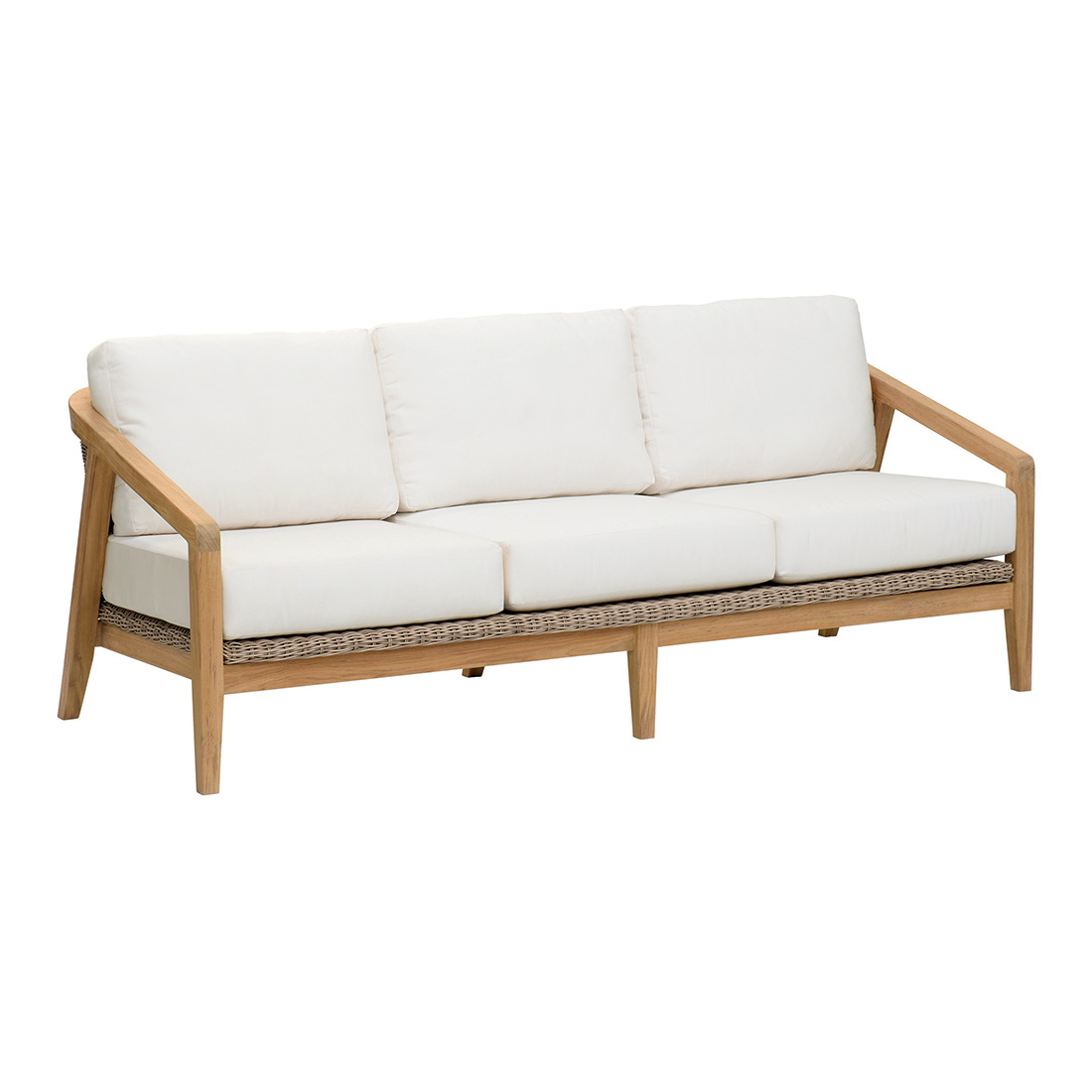 Kingsley Bate Spencer Woven Deep Seating Sofa | AuthenTEAK
