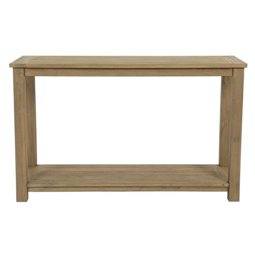 Sunset West Coastal Teak 50" Rectangular Sofa Table | AuthenTEAK