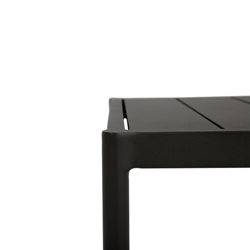 Sunset West Pietra 21" Aluminum Rectangular End Table | AuthenTEAK