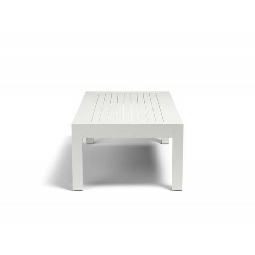 Sunset West Naples 50" Aluminum Rectangular Coffee Table | AuthenTEAK