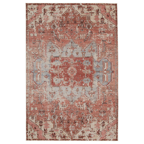 Jaipur Living Vibe Swoon Priyah Pink Indoor/Outdoor Rug | AuthenTEAK