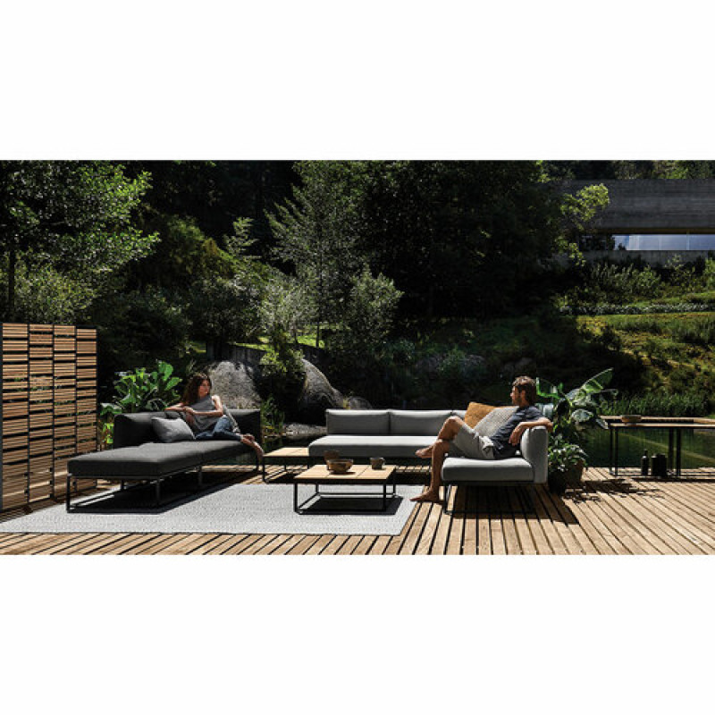 Gloster Maya Upholstered Ottoman Outdoor Sectional Unit - 40" x 30 ...